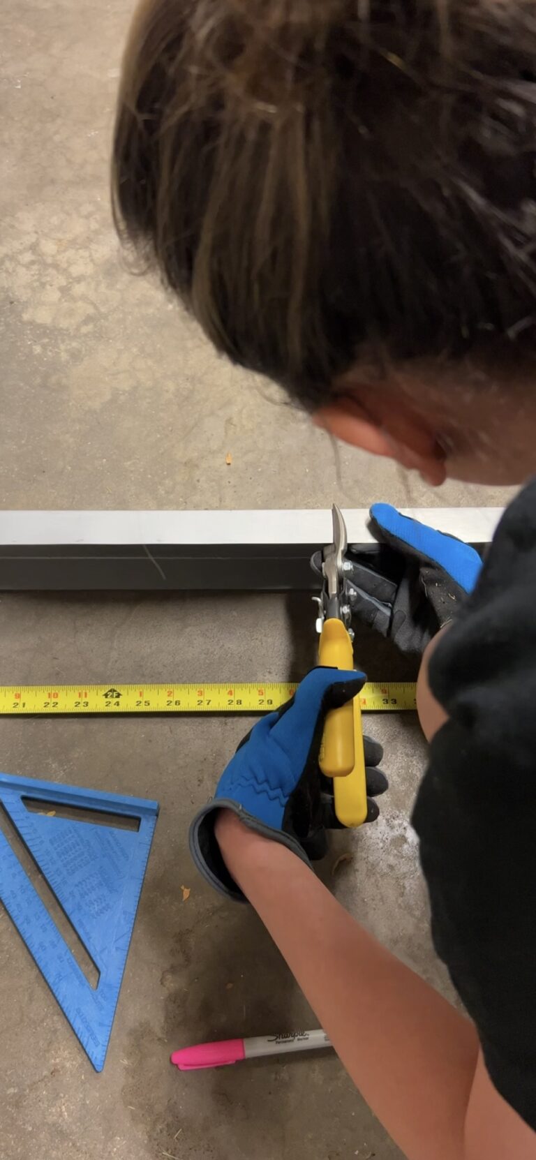 FRAMING OVER OUR EXISTING BRICK FIREPLACE - The LKS Address