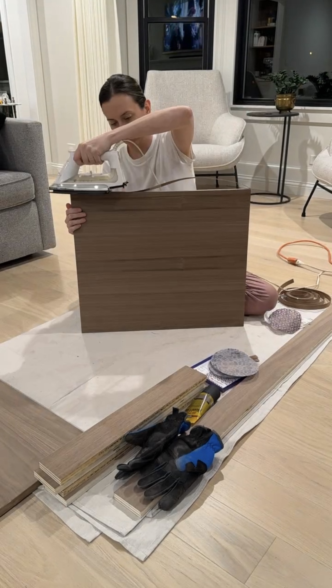 DIY WALNUT STORAGE CABINETS - The LKS Address